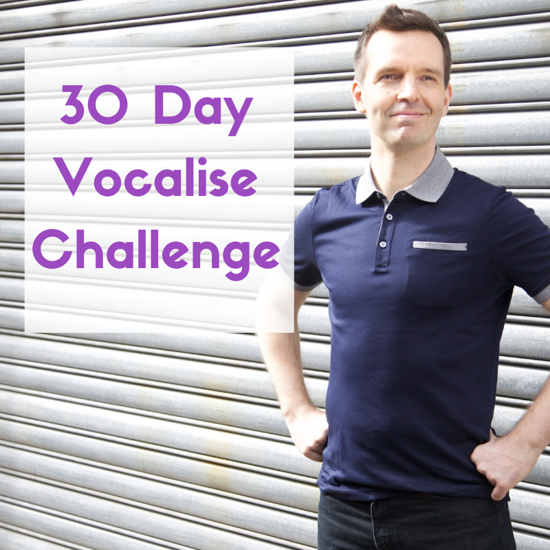 30 Day Vocalise Challenge - THE SINGING ATHLETE